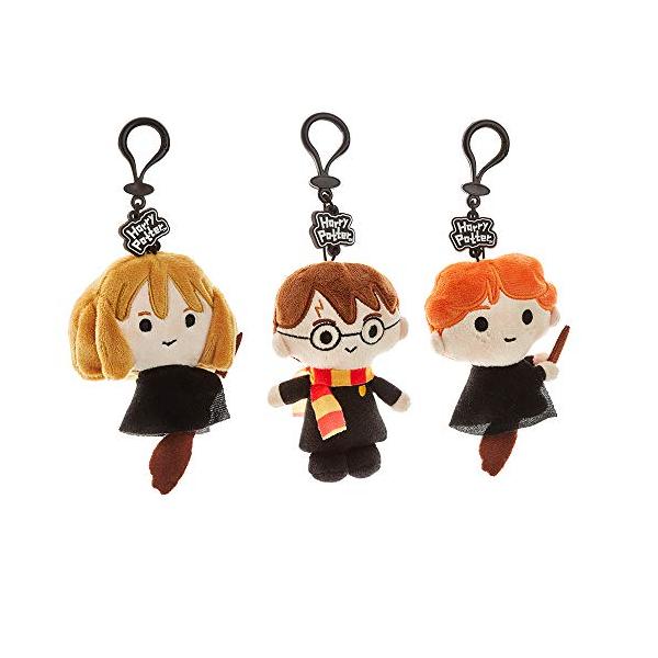 ハリー・ポッター フィギュア 人形 アメリカ直輸入 Harry Potter ハリポタ WIZARDING WORLD  Plush Harry Potter Keychains Set ? 3 Washable, Polyester Fi...