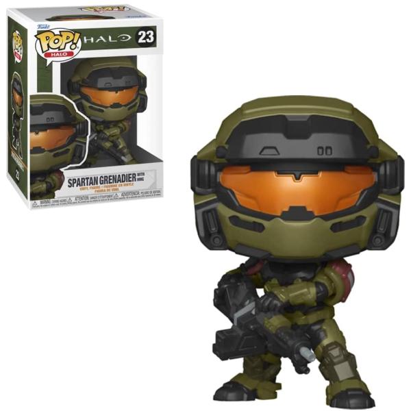 ファンコ FUNKO フィギュア 人形 アメリカ直輸入 ボブルヘッド BOBBLEHEAD ポップカルチャー 889698593373 Halo Infinite Spartan Grenadier Pop! Vinyl Figure St...