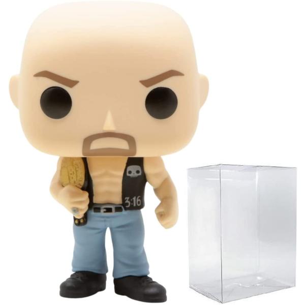 ファンコ FUNKO フィギュア 人形 アメリカ直輸入 ボブルヘッド BOBBLEHEAD ポップカルチャー  Funko POP WWE: Stone Cold Steve Austin with Belt Pop! Vinyl Figu...
