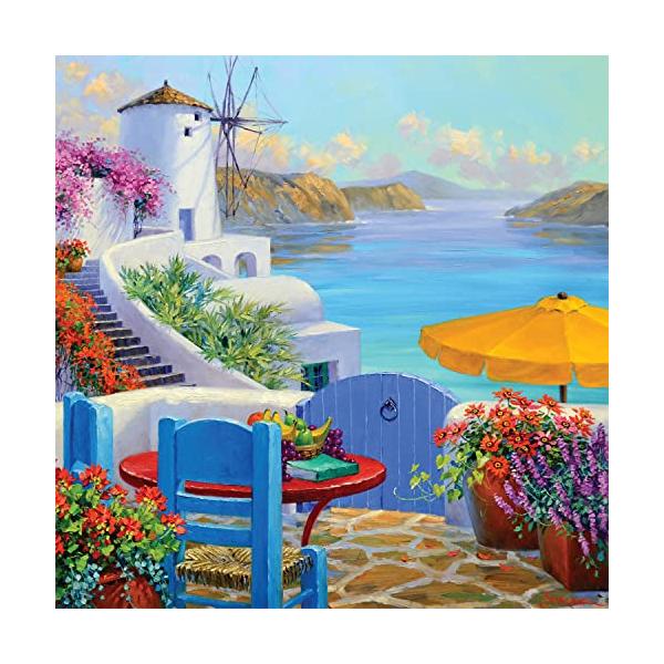 ジグソーパズル 海外製 アメリカ 22704 Buffalo Games - Mikki Senkarik - Seaside Happiness - 300 Piece Jigsaw Puzzle for Adults Challengi...