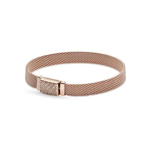 パンドラ ブレスレット チャーム アクセサリー ブランド かわいい おしゃれ デンマーク コペンハーゲン  589358C01-17 PANDORA Reflexions Long Clasp Pave Bracelet海外限定品を迅速輸入...