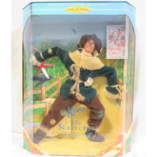 バービー バービー人形 ケン Ken 001 001 Barbie Collectibles ~ The Wizard of Oz ~ Ken Doll as The Scarecrow ~ Hollywood Legends Collec...