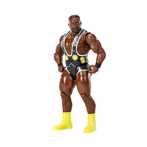 WWE フィギュア アメリカ直輸入 人形 プロレス 大人気  HDD10 Mattel WWE Basic Action Figure, Big E, Posable 6-inch Collectible for Ages 6 Years ...
