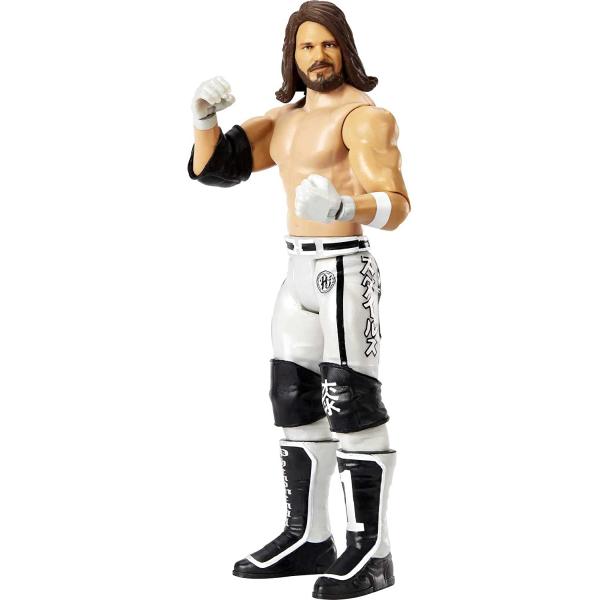 WWE フィギュア アメリカ直輸入 人形 プロレス 大人気  HDD19 WWE Basic Aj Styles Action Figure, Posable 6-inch Collectible for Ages 6 Years Old ...