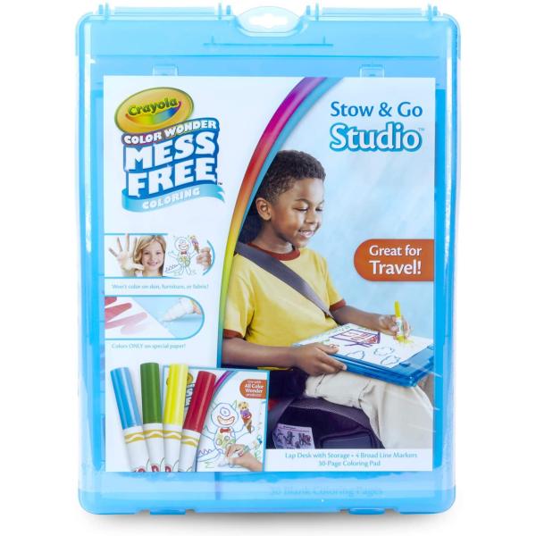 クレヨラ アメリカ 海外輸入 知育玩具 75-2580 Crayola Color Wonder Stow &amp; Go, Mess Free Coloring, at Home Activities for Kids, Gift, 3...