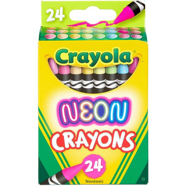 クレヨラ アメリカ 海外輸入 知育玩具 604045 Crayola Neon Crayons, Back To School Supplies, 24 Count海外限定品を迅速輸入！5〜15営業日にて発送します。商品名（自動翻訳）：クレ...