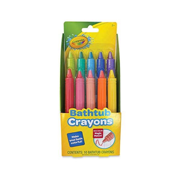 クレヨラ アメリカ 海外輸入 知育玩具 B06XD828HH Crayola Bathtub Crayons 10 Count (2 Pack)海外限定品を迅速輸入！5〜15営業日にて発送します。商品名（自動翻訳）：クレヨラ バスタブ・クレ...