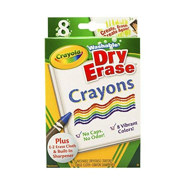 クレヨラ アメリカ 海外輸入 知育玩具  Crayola LLC Formerly Binney &amp; Smith BIN985200 Crayola Dry Erase Crayons 8 Count海外限定品を迅速輸入！5〜15営...