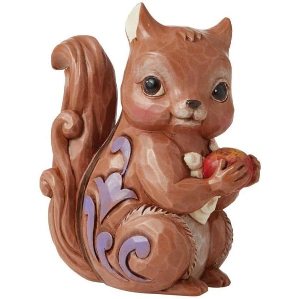エネスコ Enesco 置物 インテリア 海外モデル アメリカ 輸入物 ジムショア Jim Shore  6010562 Enesco Jim Shore Heartwood Creek Chipmunk Holding a Nut Min...