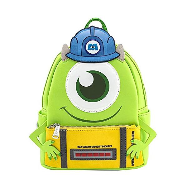 ラウンジフライ アメリカ 日本未発売 バッグ コラボ レディース ウィメンズ WDBK1187 Loungefly Disney Monsters Inc Mike Wazowski Scare Cosplay Womens Double ...