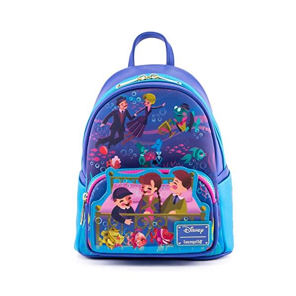 ラウンジフライ アメリカ 日本未発売 バッグ コラボ レディース ウィメンズ 132475 Loungefly Disney Bedknobs and Broomsticks Beautiful Briny Ballroom Mini Ba...