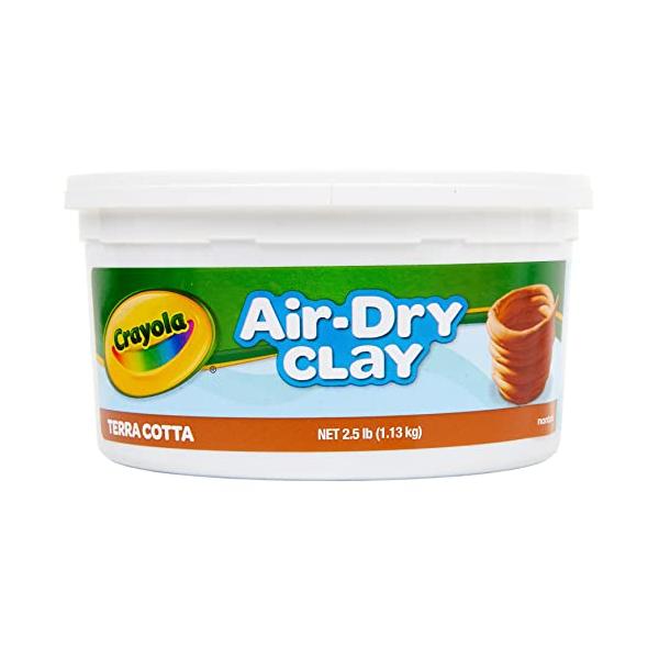 クレヨラ アメリカ 海外輸入 知育玩具 57-5064 Crayola Air Dry Clay, Terra Cotta No Bake Modeling Clay for Kids, 2.5lb海外限定品を迅速輸入！5〜15営業日にて発...