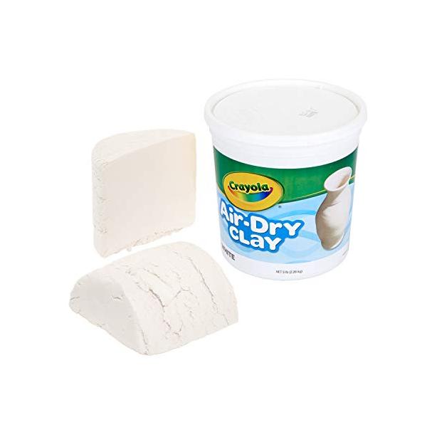 クレヨラ アメリカ 海外輸入 知育玩具 CYO575055 Crayola Air Dry Clay, White, 5Lb Bucket, No Bake Clay for Kids, Gift海外限定品を迅速輸入！5〜15営業日にて発送...