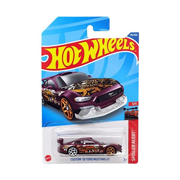 ホットウィール マテル ミニカー ホットウイール L2593 Hot Wheels Custom '18 Ford Mustang GT, Spoiler Alert 5/5海外限定品を迅速輸入！5〜15営業日にて発送します。型番：L259...