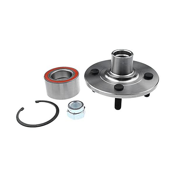 自動車パーツ 海外社外品 修理部品  A-Premium Front Wheel Bearing and Wheel Hub Kit with 4-Lug Compatible with Saturn - 1994-2002 - SC1 S...