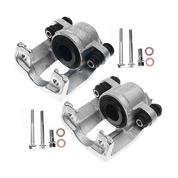 自動車パーツ 海外社外品 修理部品  A-Premium Rear Side Disc Brake Caliper Without Bracket Assembly Compatible with Nissan and Infiniti M...