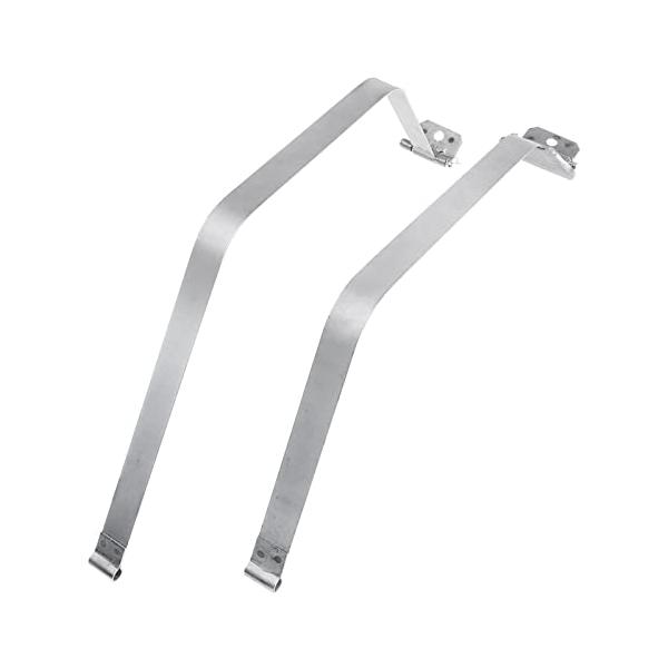自動車パーツ 海外社外品 修理部品 ST350 A-Premium Set of 2PCS Fuel Tank Straps Compatible with Toyota Tundra 2000-2004, 3.4L 4.7L, Bolt ...