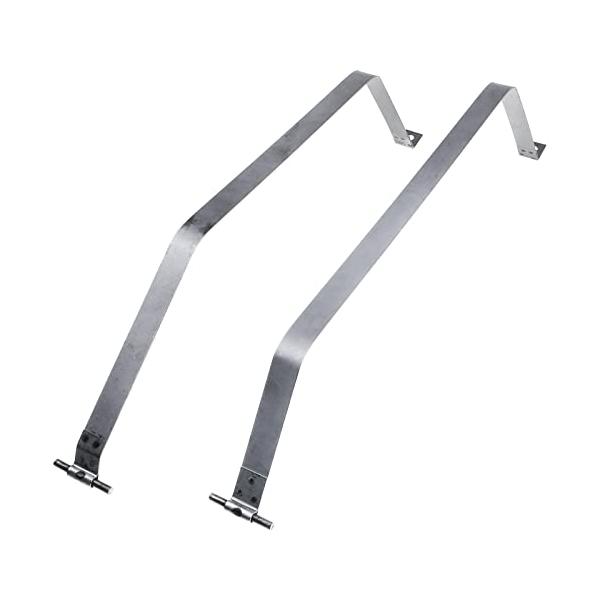 自動車パーツ 海外社外品 修理部品 APFTS632 A-Premium Set of 2PCS Fuel Tank Straps Compatible with Kia Spectra 2005 2006 2007 2008 2009, ...