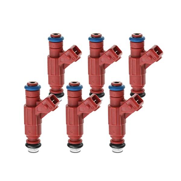 自動車パーツ 海外社外品 修理部品 Compatible with Ford/Mercury A-Premium Fuel Injectors Compatible with Ford Explorer 2002-2003, Explore...