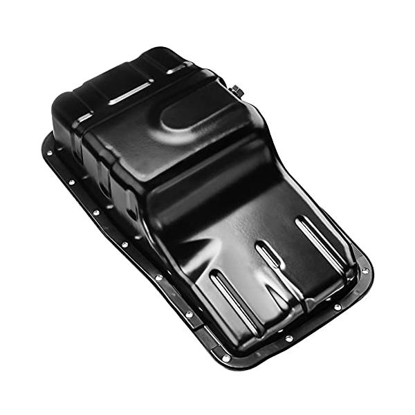 自動車パーツ 海外社外品 修理部品  A-Premium Engine Oil Pan Sump with Drain Plug Compatible with Honda Civic Si 1999-2000, Civic del Sol...