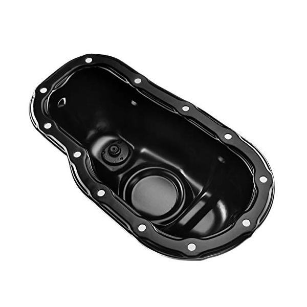 自動車パーツ 海外社外品 修理部品  A-Premium Lower Engine Oil Pan Sump with Drain Plug Compatible with Toyota Tacoma 2006-2013, Tundra 2...