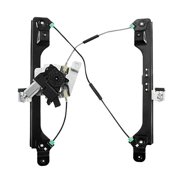 自動車パーツ 海外社外品 修理部品  A-Premium Electric Power Window Regulator with Motor Compatible with Cadillac SRX 2010-2015 Saab 9-4X...