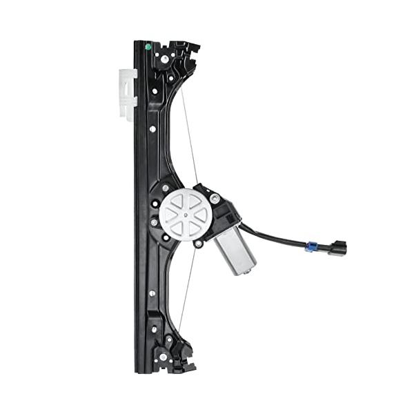 自動車パーツ 海外社外品 修理部品  A-Premium Front Right Passenger Side Power Electric Window Regulator with 2-pin Motor Compatible with...