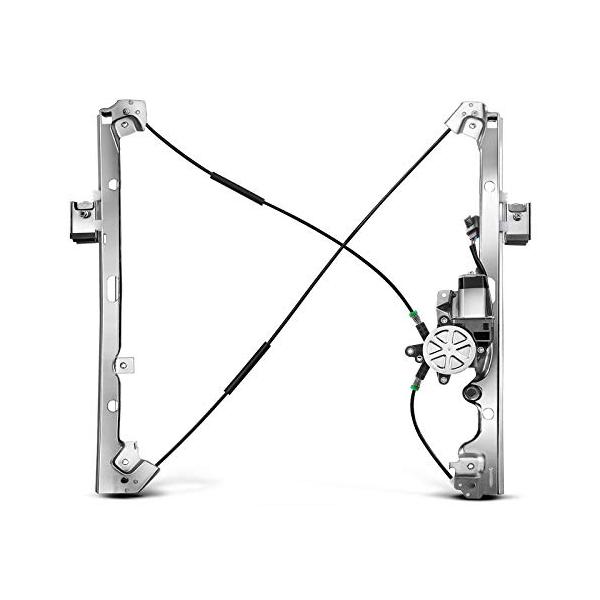 自動車パーツ 海外社外品 修理部品 741-645 A-Premium Front Passenger Power Window Regulator W/Motor Replacement for Chevrolet Silverado T...