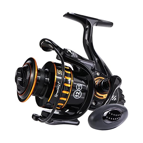 リール 釣り道具 フィッシング 海外直輸入 HYC-FQ2000 Sougayilang Spinning Reel, Lightweight Reels 12+1 Stainless BB Ultra Smooth Fishing Ree...