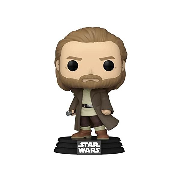ファンコ FUNKO フィギュア 人形 アメリカ直輸入 ボブルヘッド BOBBLEHEAD ポップカルチャー 64558 Funko Pop! Vinyl: Star Wars - OBI-Wan Kenobi, Multicolor, 6...