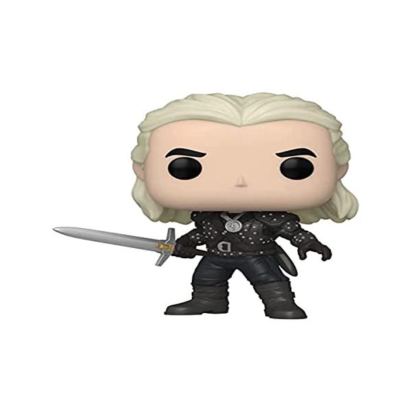 ファンコ FUNKO フィギュア 人形 アメリカ直輸入 ボブルヘッド BOBBLEHEAD ポップカルチャー 57814 Funko POP Pop! TV: Witcher- Geralt with Chase (Styles May V...
