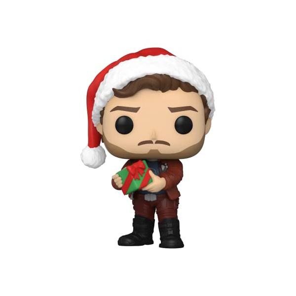 ファンコ FUNKO フィギュア 人形 アメリカ直輸入 ボブルヘッド BOBBLEHEAD ポップカルチャー 64333 Funko Pop! Marvel Holiday: Guardians of The Galaxy - Star-L...