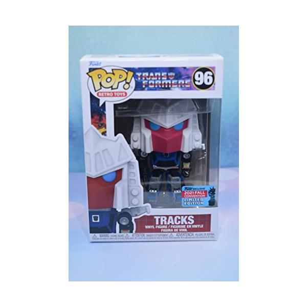 ファンコ FUNKO フィギュア 人形 アメリカ直輸入 ボブルヘッド BOBBLEHEAD ポップカルチャー 58608 Funko Pop! Transformers Tracks Vinyl 2021 Fall Convention F...