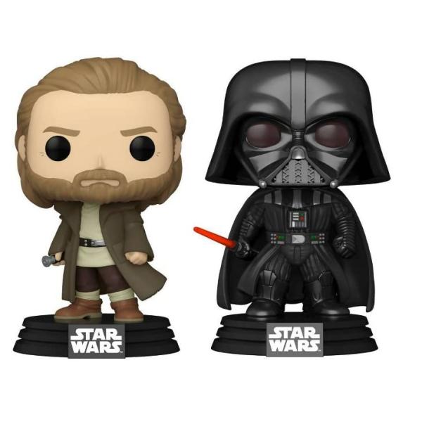 ファンコ FUNKO フィギュア 人形 アメリカ直輸入 ボブルヘッド BOBBLEHEAD ポップカルチャー 64905 Obi-Wan Kenobi &amp; Darth Vader (2-pack) (Obi-Wan Kenobi) ...