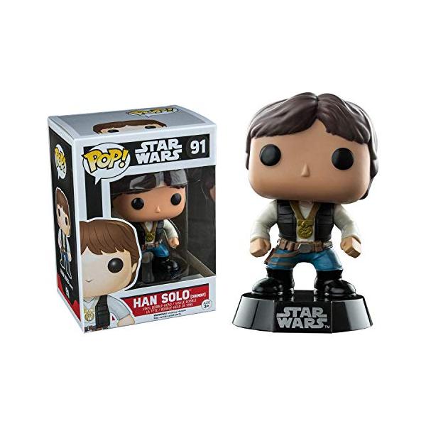 ファンコ FUNKO フィギュア 人形 アメリカ直輸入 ボブルヘッド BOBBLEHEAD ポップカルチャー 26113 Pop! Star Wars - Han Solo #91 Vinyl Bobble Head Figure海外限定品...