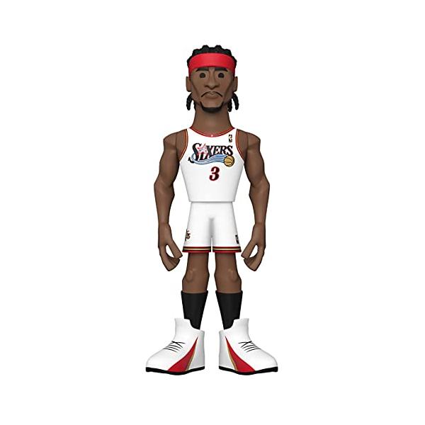 ファンコ FUNKO フィギュア 人形 アメリカ直輸入 ボブルヘッド BOBBLEHEAD ポップカルチャー 57751 Funko Gold 5" NBA Legends: 76ers - Allen Iverson (Styles Ma...