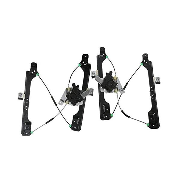 自動車パーツ 海外社外品 修理部品  A-Premium Electric Power Window Regulator with Motor Compatible with Cadillac SRX 2010-2015 Saab 9-4X...