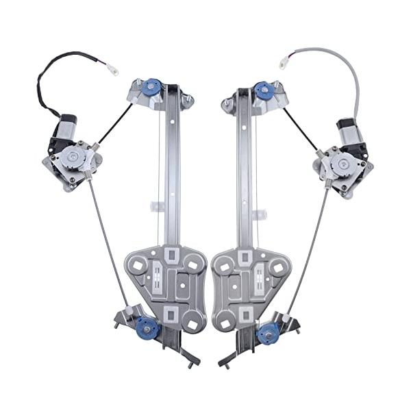 自動車パーツ 海外社外品 修理部品  A-Premium Window Regulator with Motor Compatible with Chrysler Sebring Dodge Stratus 2001-2005 Mitsub...