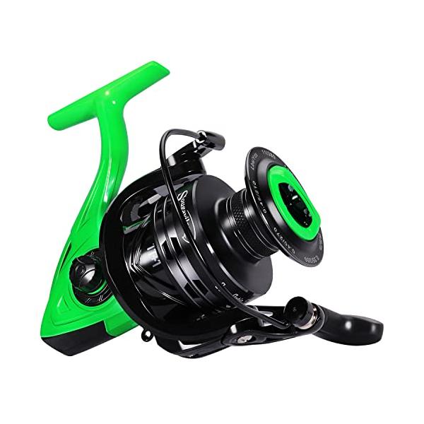 リール 釣り道具 フィッシング 海外直輸入 ZF-GT2000 Sougayilang Spinning Fishing Reel, 5.2:1 High Speed Spinning Reel, Lightweight 11+1BB Ul...
