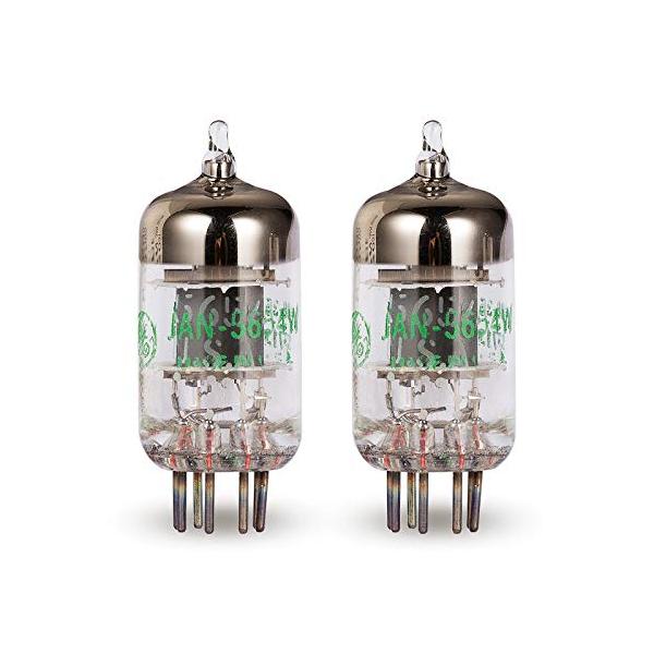 真空管 ギター・ベース アンプ 海外 輸入 GE-5654 Matched Pair 7-Pin GE JAN 5654W Vacuum Tubes Upgrade for 6AK5 6J1 6Ж1 EF95 6J1P海外限定品を迅速輸入！...