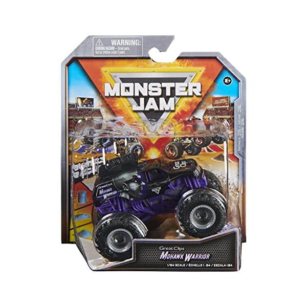モンスタージャム モンスタートラック ミニカー SM6044941 Monster Jam 2022 Spin Master 1:64 Diecast Truck with Bonus Accessory: Arena Favorites ...