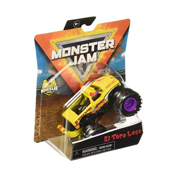 モンスタージャム モンスタートラック ミニカー 6044941 AD Monster Jam 2021 Spin Master 1:64 Diecast Monster Truck with Wheelie Bar: Arena Favor...