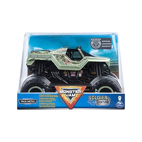 モンスタージャム モンスタートラック ミニカー 20108315 MNJ VHC 1to24 Solider of Fortune GML海外限定品を迅速輸入！5〜15営業日にて発送します。商品名（自動翻訳）：モンスタージャム、ソルジャー・...