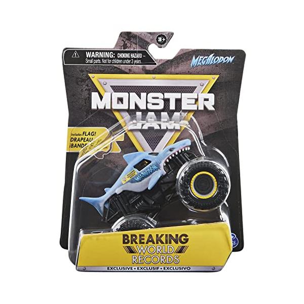 モンスタージャム モンスタートラック ミニカー  Monster Jam 2021 Target Exclusive Breaking World Records Series 1:64 Scale Diecast Monster Truc...