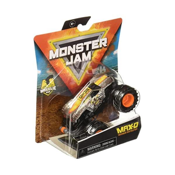 モンスタージャム モンスタートラック ミニカー 20129340-6055924 Monster Jam 2021 Spin Master 1:64 Diecast Monster Truck with Wheelie Bar: Legac...