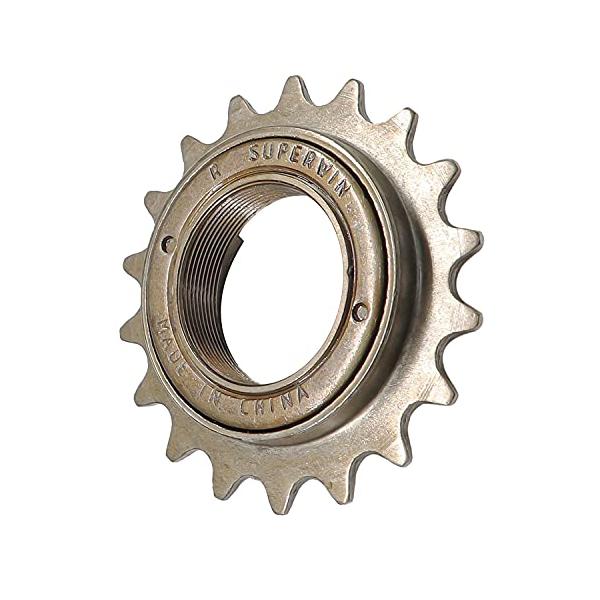 スプロケット フリーホイール ギア パーツ 自転車 コンポーネント サイクリング 輸入 クロスバイク ロードバイク マウンテンバイク HYC-1801-BRN Hycline Single Speed Bike Freewheel: 18T...