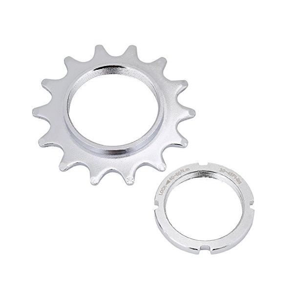 スプロケット フリーホイール ギア パーツ 自転車 コンポーネント サイクリング 輸入 クロスバイク ロードバイク マウンテンバイク  Single Speed Freewheel, High Strength Steel Sprocket...