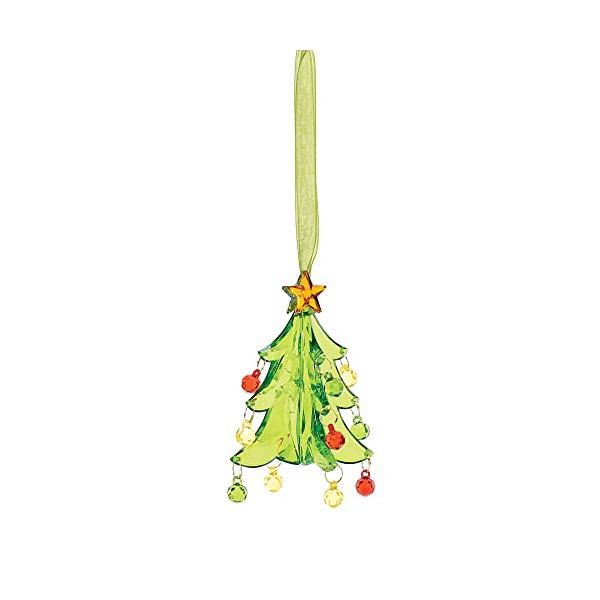 エネスコ Enesco 置物 インテリア 海外モデル アメリカ 輸入物 ジムショア Jim Shore  ND6011664 Enesco Facets Mini Christmas Tree Orn Hanging Ornament, 3...
