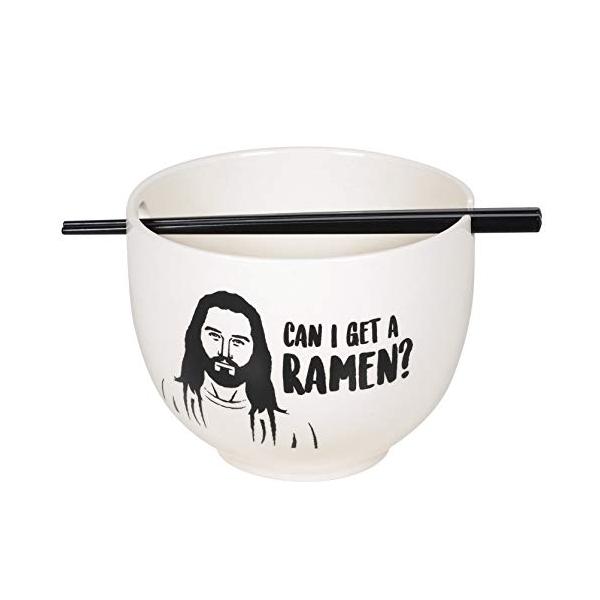 エネスコ Enesco 置物 インテリア 海外モデル アメリカ 輸入物 ジムショア Jim Shore  6005714 Enesco Our Name is Mud Jesus Can I Get a Ramen Bowl and Cho...
