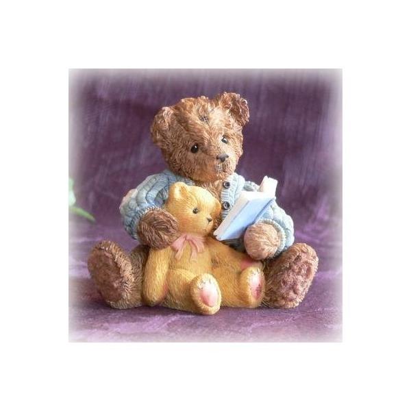 エネスコ Enesco 置物 インテリア 海外モデル アメリカ 輸入物 ジムショア Jim Shore  6061612 Cherished Teddies Baxter and Friend海外限定品を迅速輸入！5〜15営業日にて発送しま...